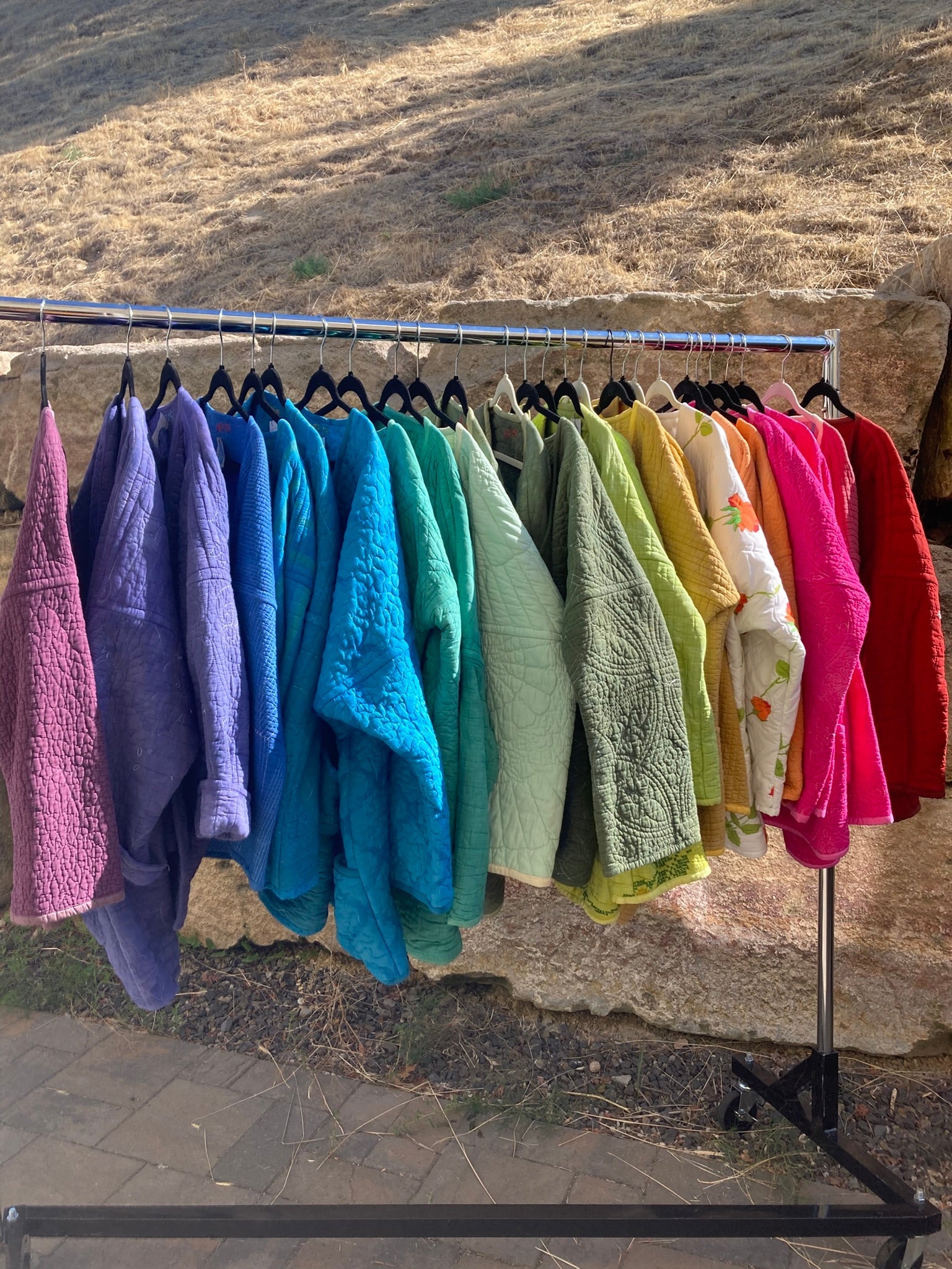 Upcycled Quilt Coats – ACS textiles